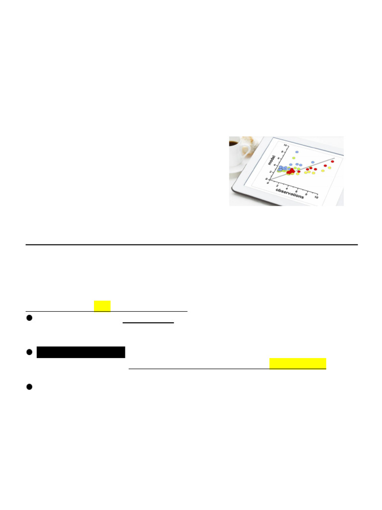 Topic 7.1 - Correlation and Simple Linear Regression | PDF | Linear Regression | Least Squares