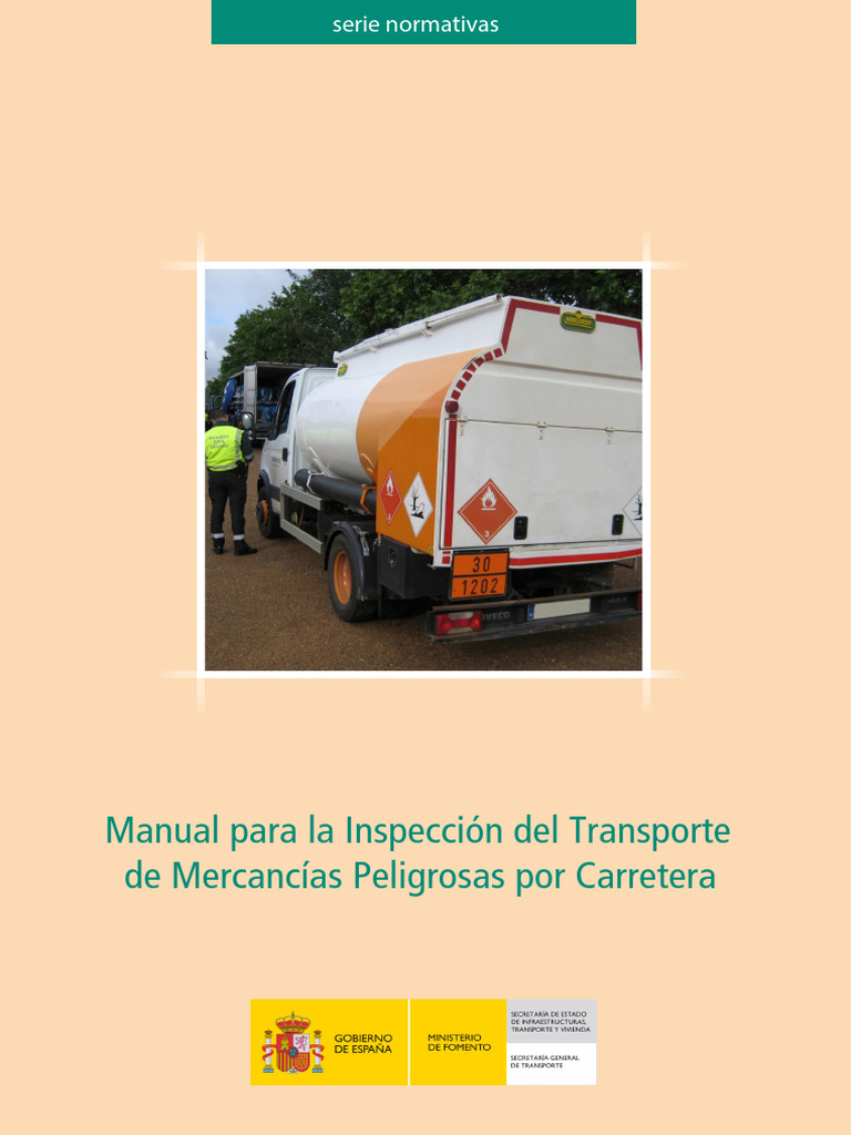 Manual de Inspección ADR | PDF | Transporte | Gases