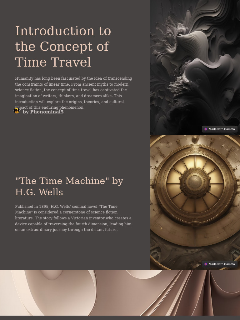 Introduction to the Concept of Time Travel | PDF | Time Travel | Time