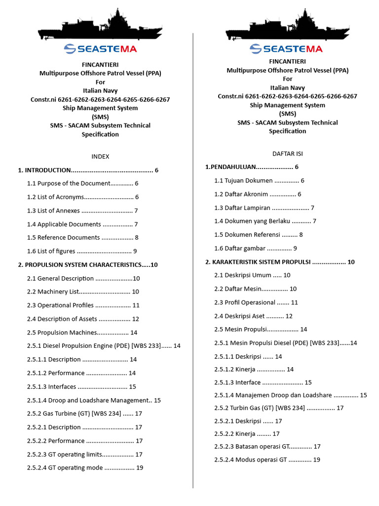 PPA Ship Management System Specs | PDF | Gas Turbine | Engines