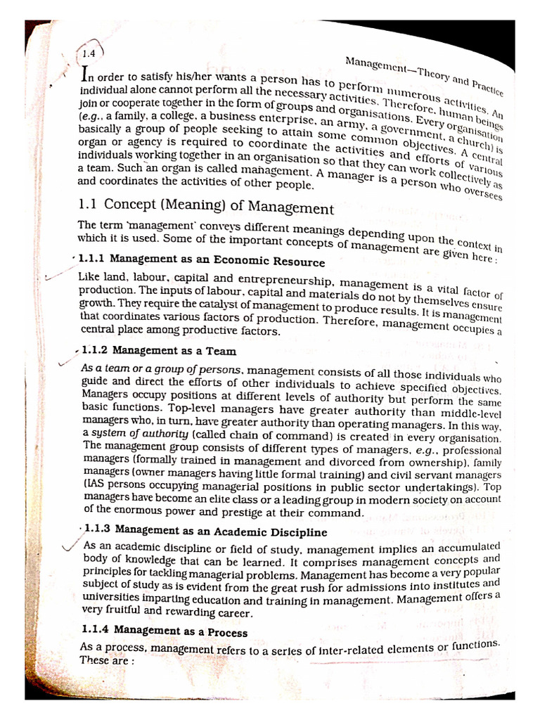 Unit 1 Business Management | PDF