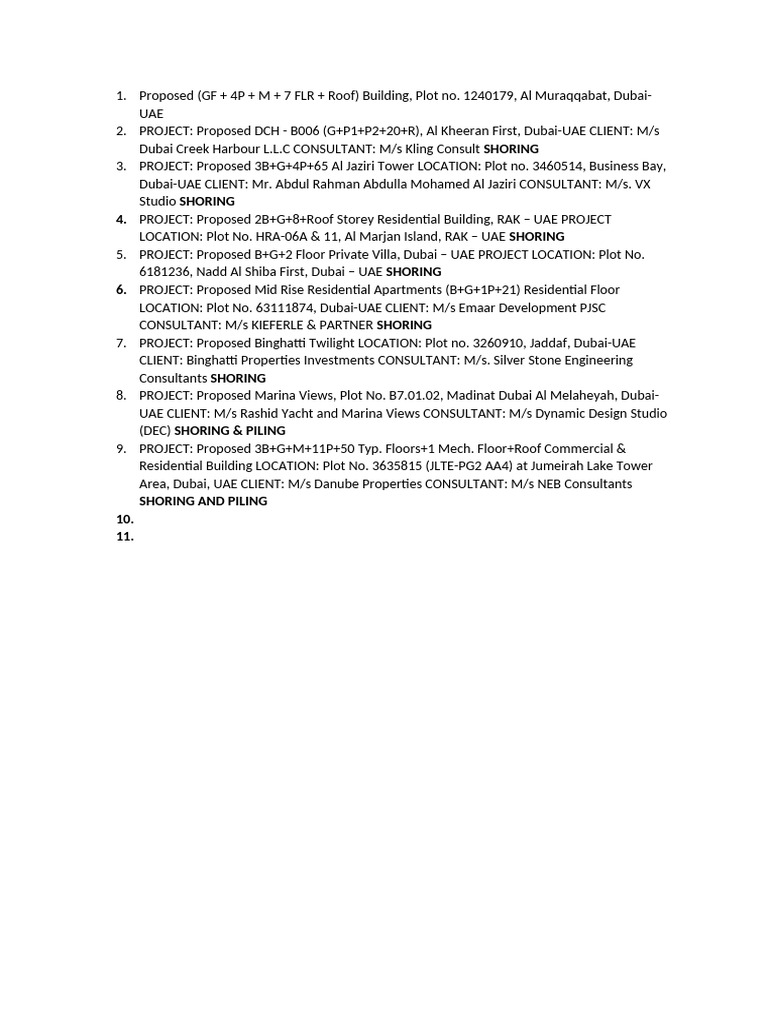 Projects with DFC | PDF