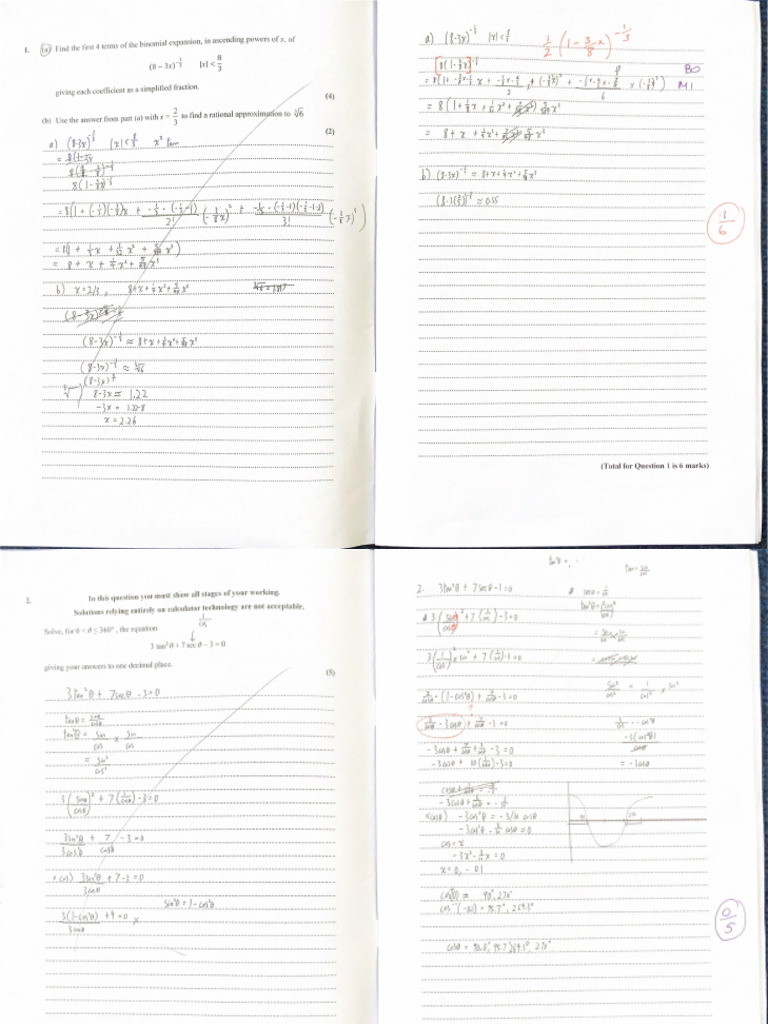 Math Jan 2025 Exam | PDF