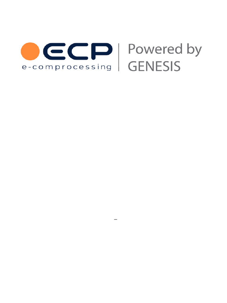 ecp-merchant-genesis-user-guide | PDF | Login | Password