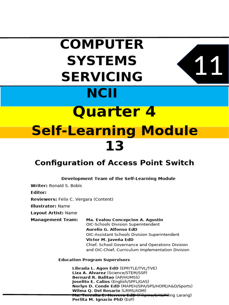 Configuration of Access Point Switch | PDF | Wireless Access Point | Computer Network