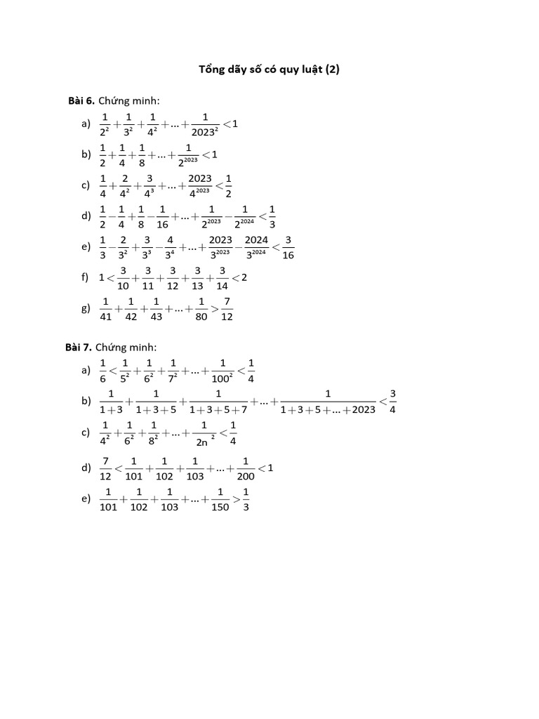 TCG.BDHSG6.Tongdayso(2) | PDF