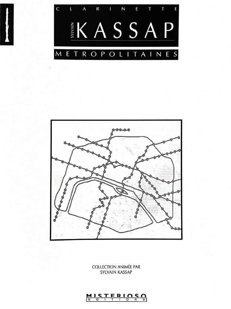Metropolitaines, Pour Clarinette Seule - Sylvain KASSAP | PDF