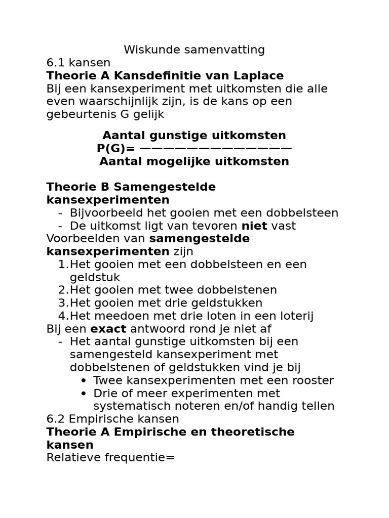 Wiskunde Toets | PDF