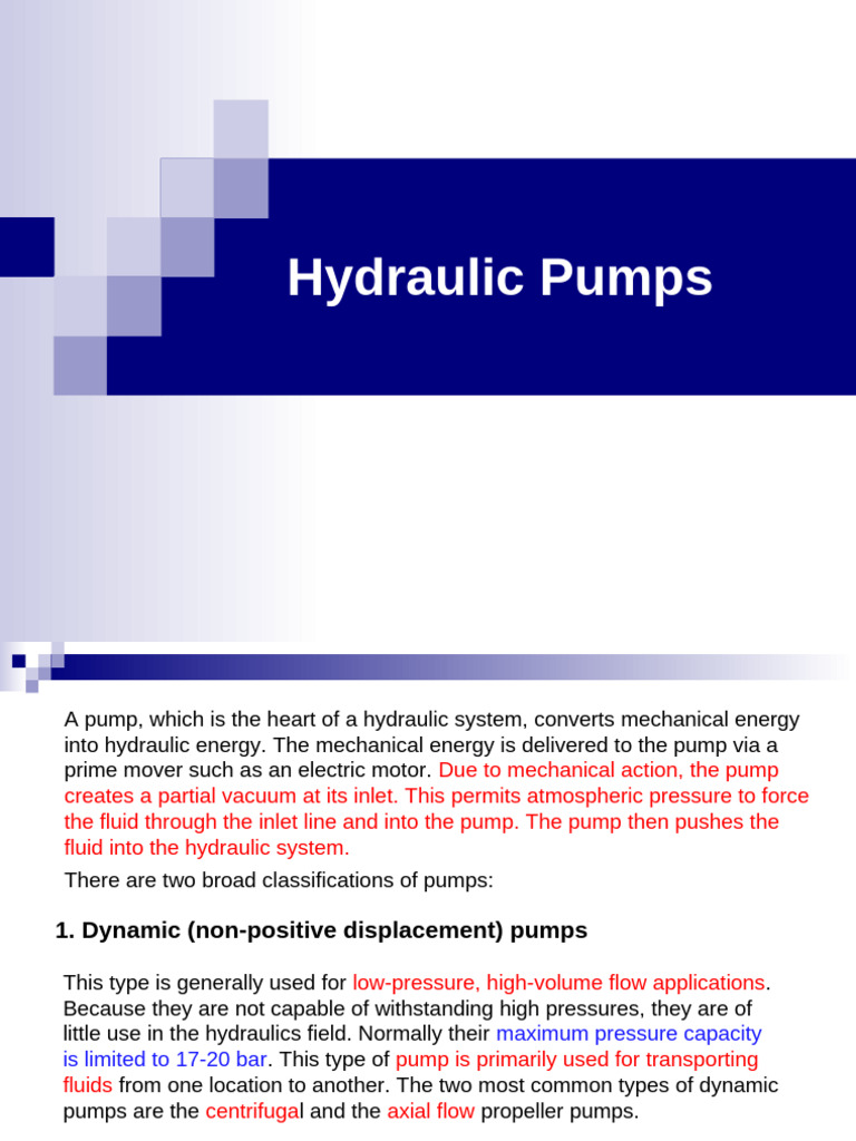 Hydraulics3 Pumps | PDF | Pump | Gear