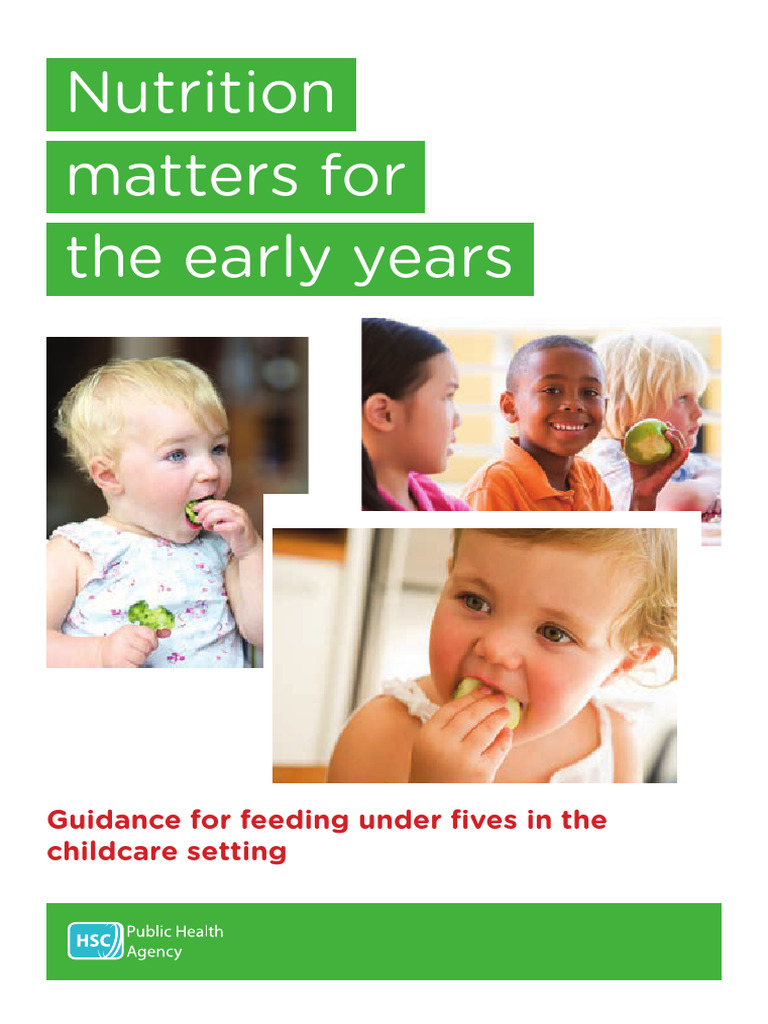 Nutrition Guide for Childcare Staff | PDF | Foods | Healthy Diet
