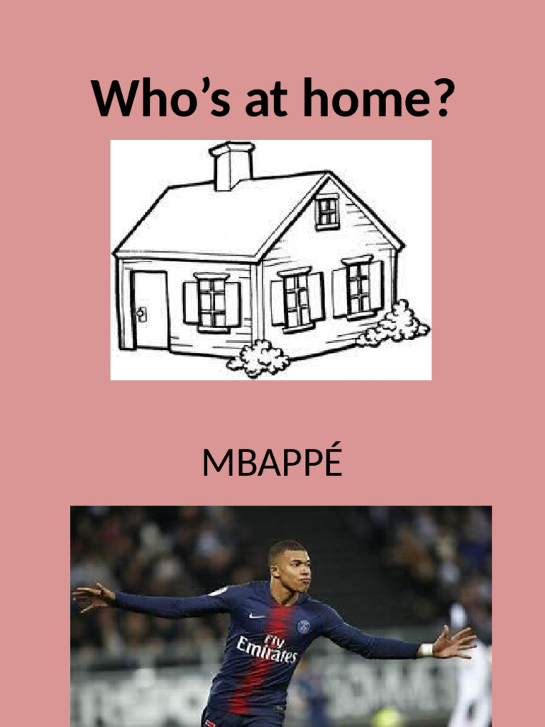 Who's at Home | PDF