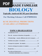 Biology Form 1 End Term 1 Exam 2021 Questions and Answers | PDF ...