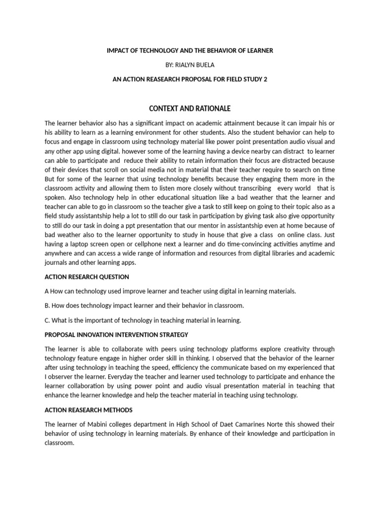 Action Research | PDF | Learning | Collaboration