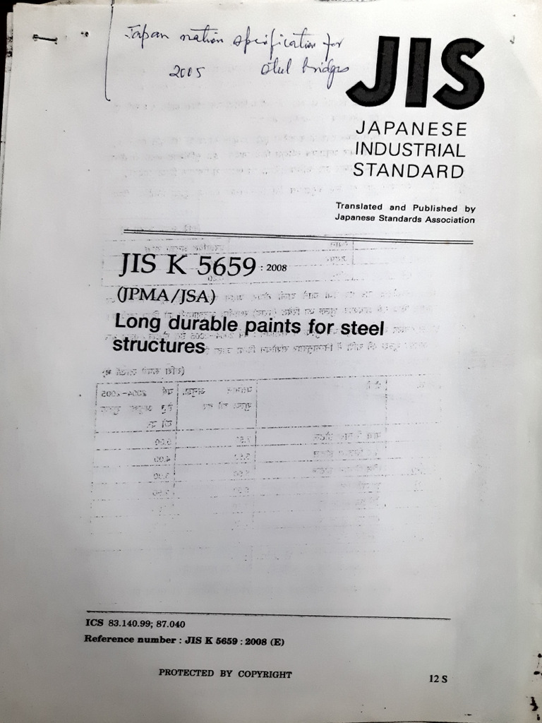 Jis K 5659 | PDF | Materials | Physical Chemistry