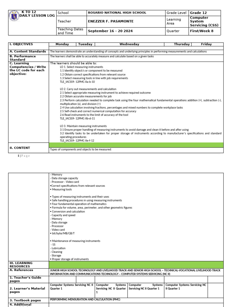 DLL-CSS Week 8 11 Enezzer | PDF | Learning