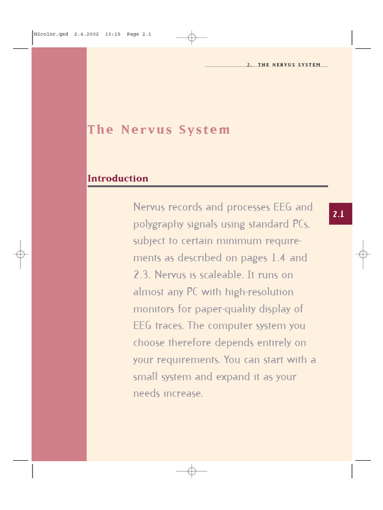 Medelec EEG Operation Manual 2 | PDF | Computer Data Storage | Personal Computers