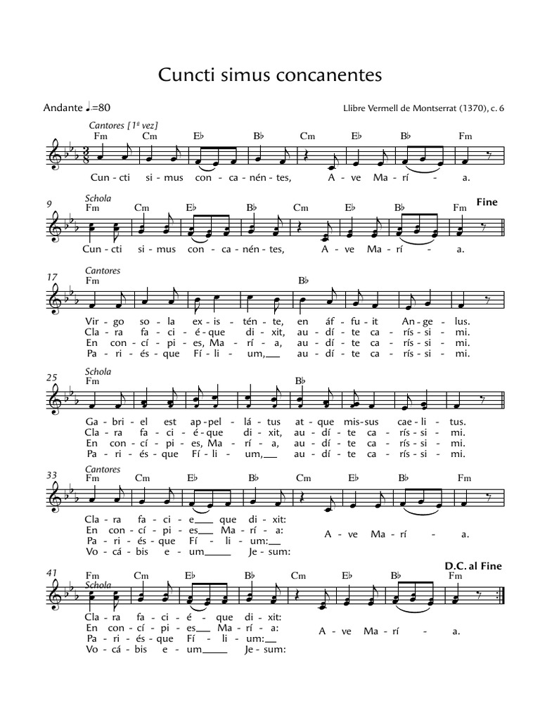 Cuncti Simus Concanentes | PDF