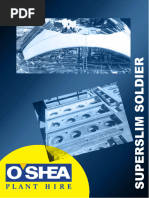 Superslim Soldiers RMD Kwikform HK | PDF | Truss | Beam (Structure)