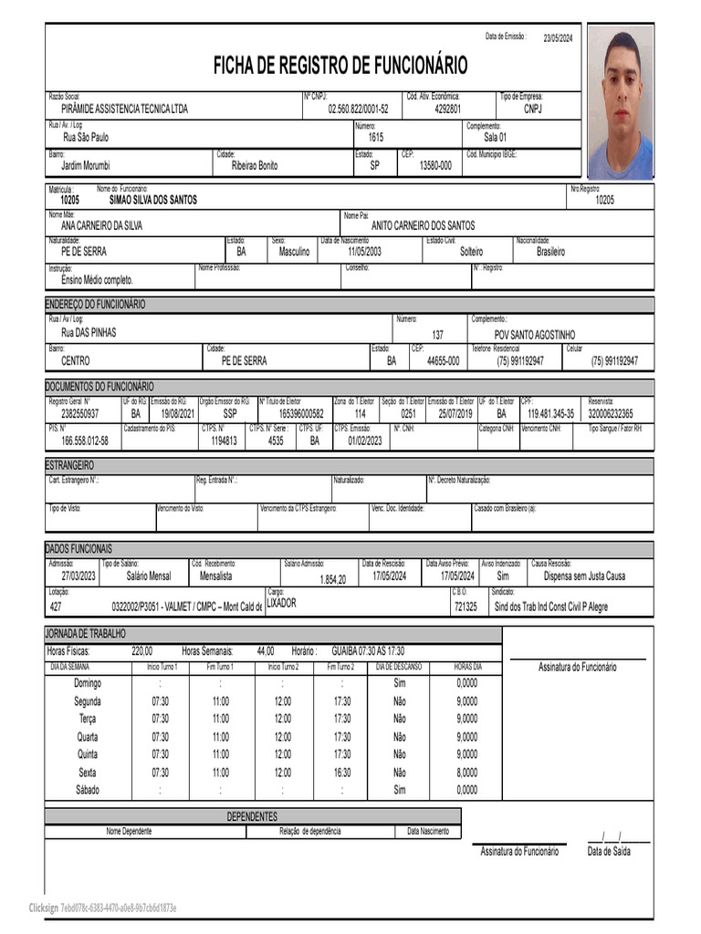 FCH - Clicksign | PDF