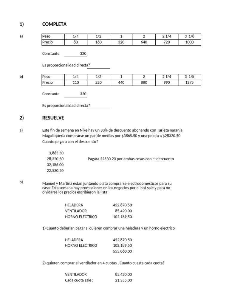 Simulacro final resultado | PDF