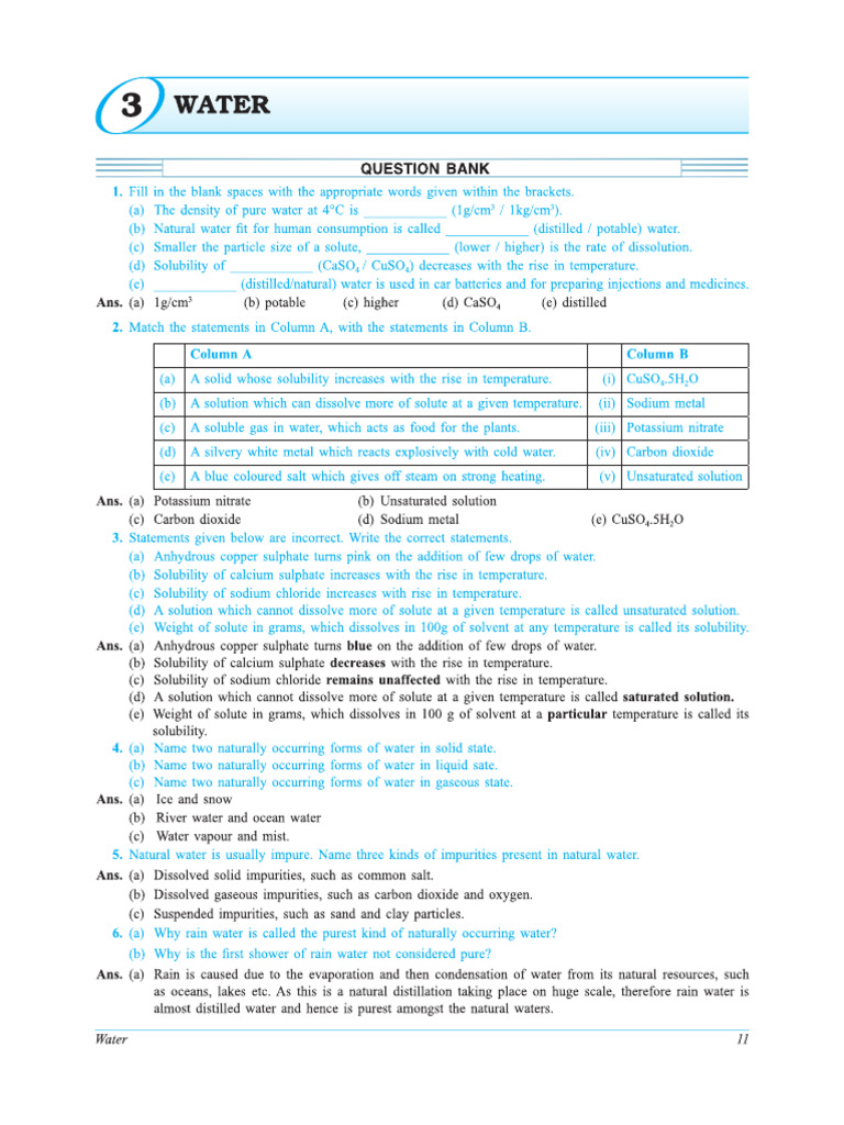Chemistry CH 3 | PDF
