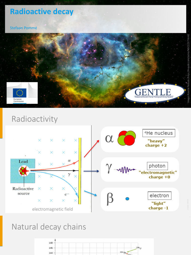 NUCLEAR01x 2016 1.3 Radioactive Decay-Slides | PDF | Radioactive Decay ...