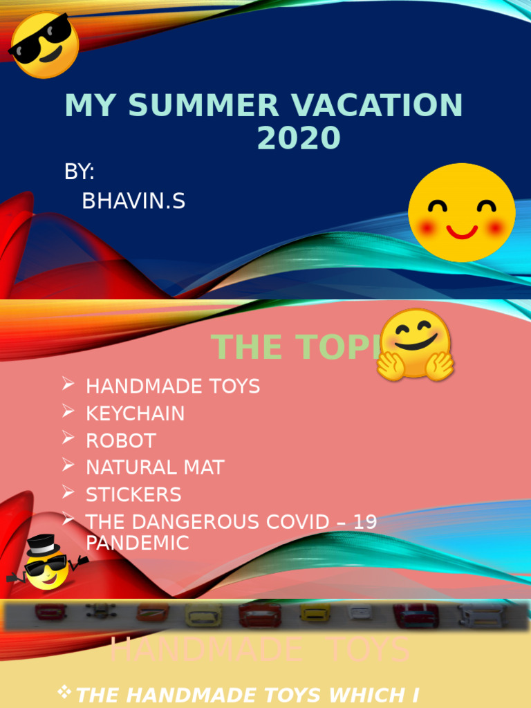 My Summer Vacation 2020 | PDF
