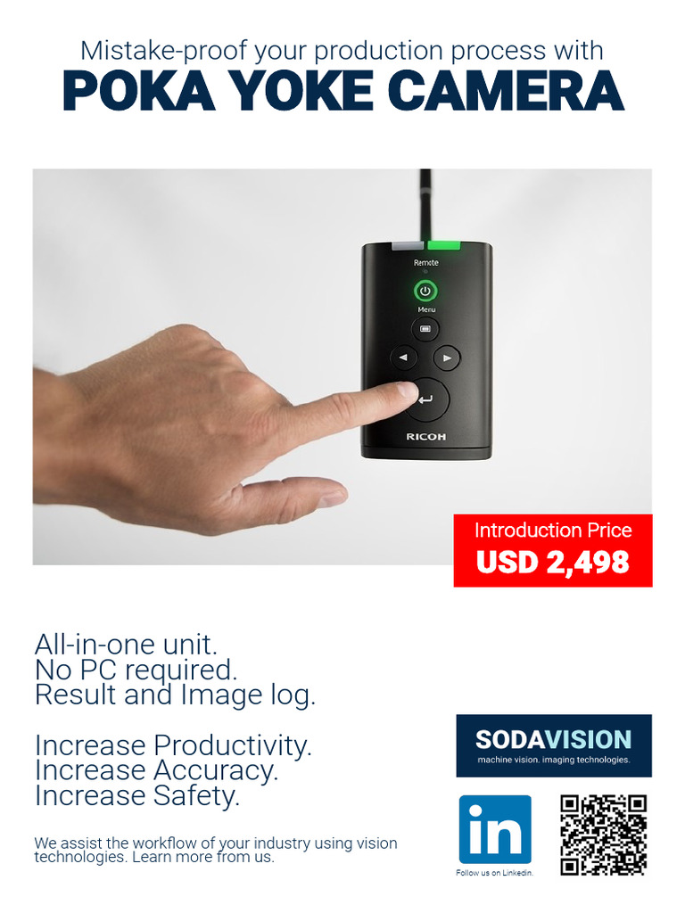 Poka Yoke Camera Sodavision Ricoh | PDF | Camera | Usb