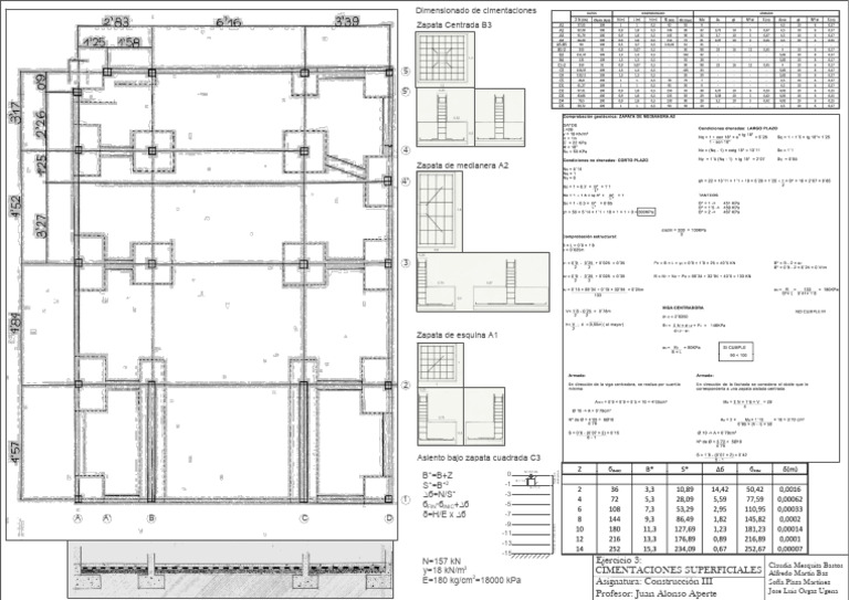 Calculo Cimentaciones | PDF