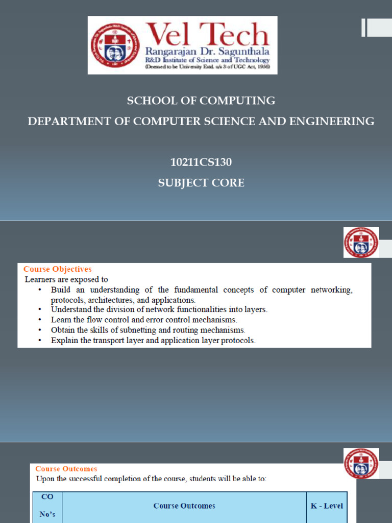 Unit 1 PPT | PDF | Computer Network | Osi Model