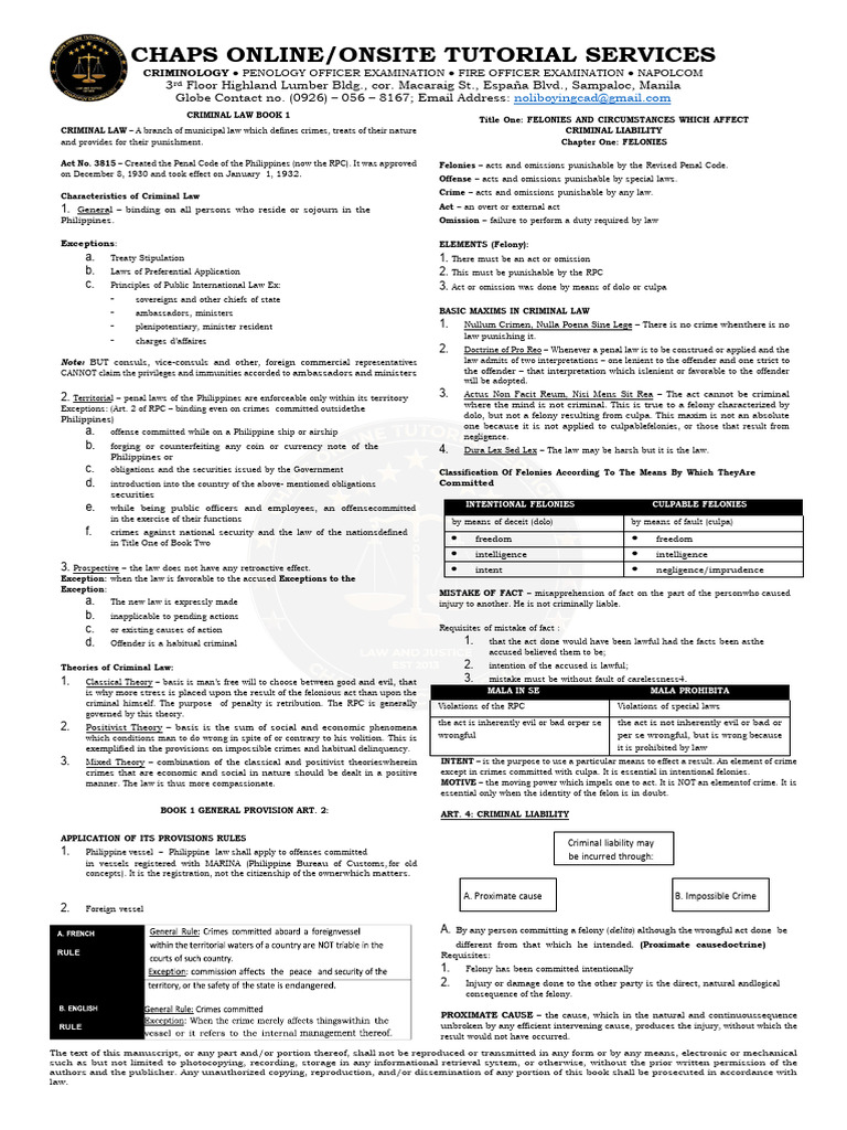 CLJ BOOK 1 July Aug. 2024 | PDF | Crimes | Crime & Violence