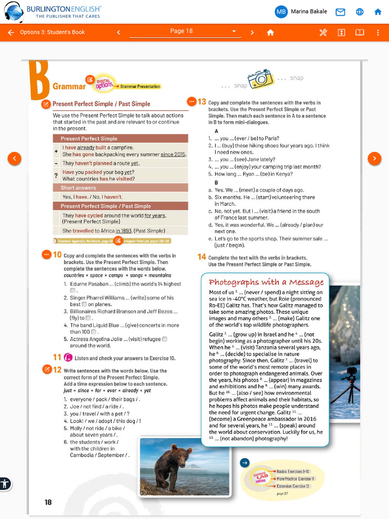 BurlingtonEnglish - Student's Book | PDF