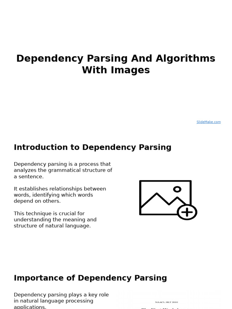 Dependency Parsing and Algorithms With Images | PDF | Parsing | Artificial Intelligence