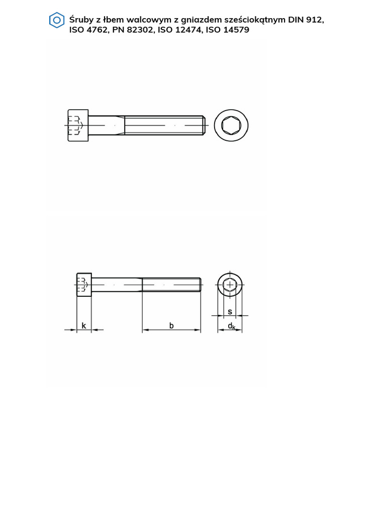 sruby-din-912-iso-4762-imbusowe-z-lbem-walcowym-pn-82302 | PDF