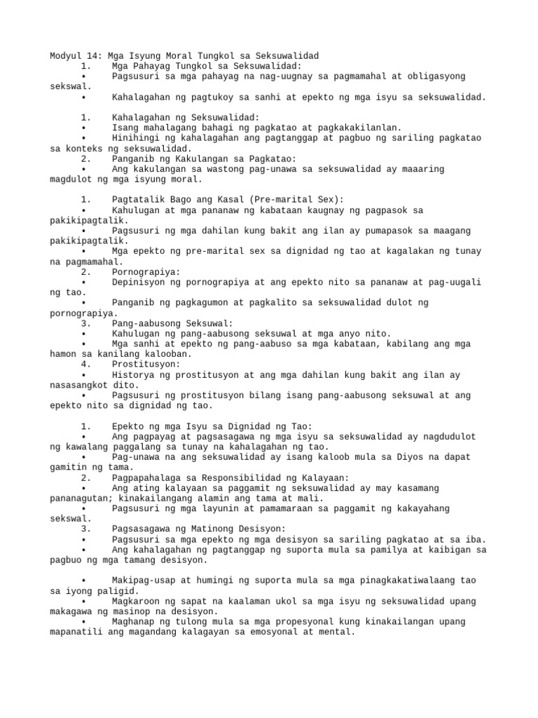 ESP 10 NOTES UNIT 4 | PDF