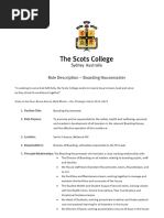 Matron Job Description and Responsibilities | PDF | Housekeeping ...
