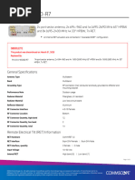 CommScope FFVV-65B-R2 Antenna Specs | PDF | Antenna (Radio ...