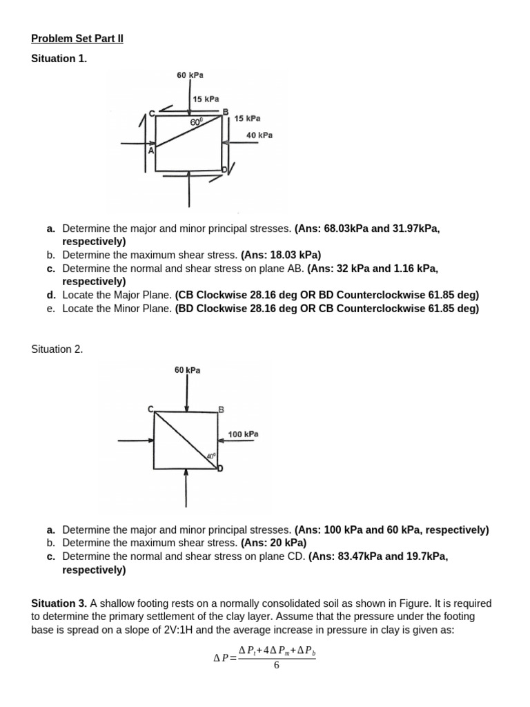 Prelim Problem Set Part II | PDF | Earth Sciences | Applied And Interdisciplinary Physics