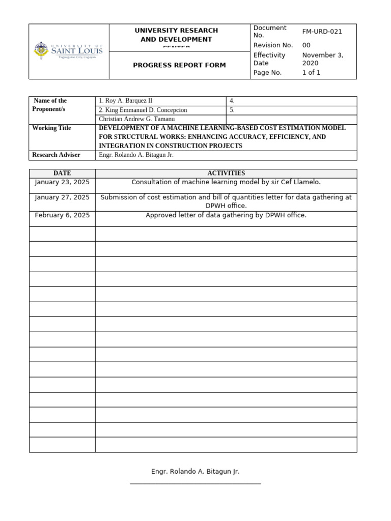 Machine Learning Cost Estimation Model | PDF