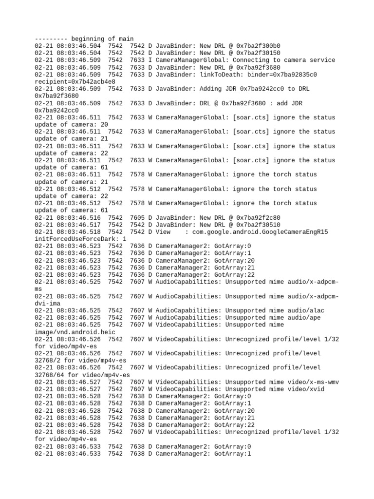 Log Cat 1740114226406 | PDF | Computer Science | Computer Architecture