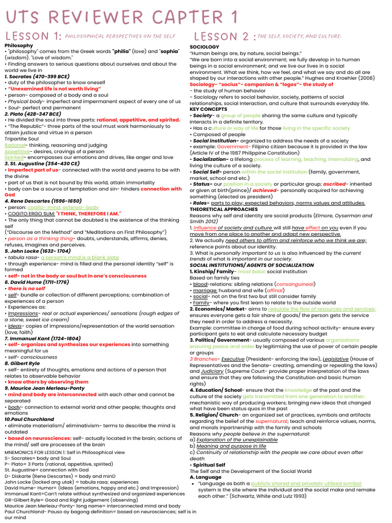 UTS REVIWER... | PDF | Human Sexuality | Orgasm