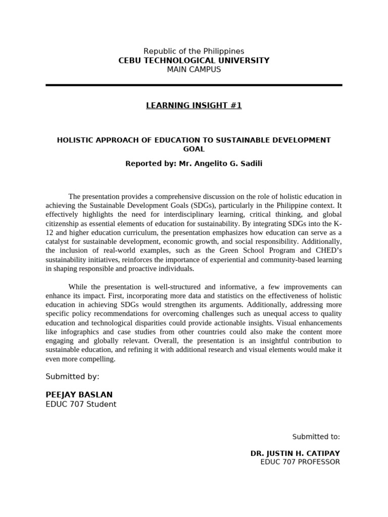 Insight No.1 | PDF
