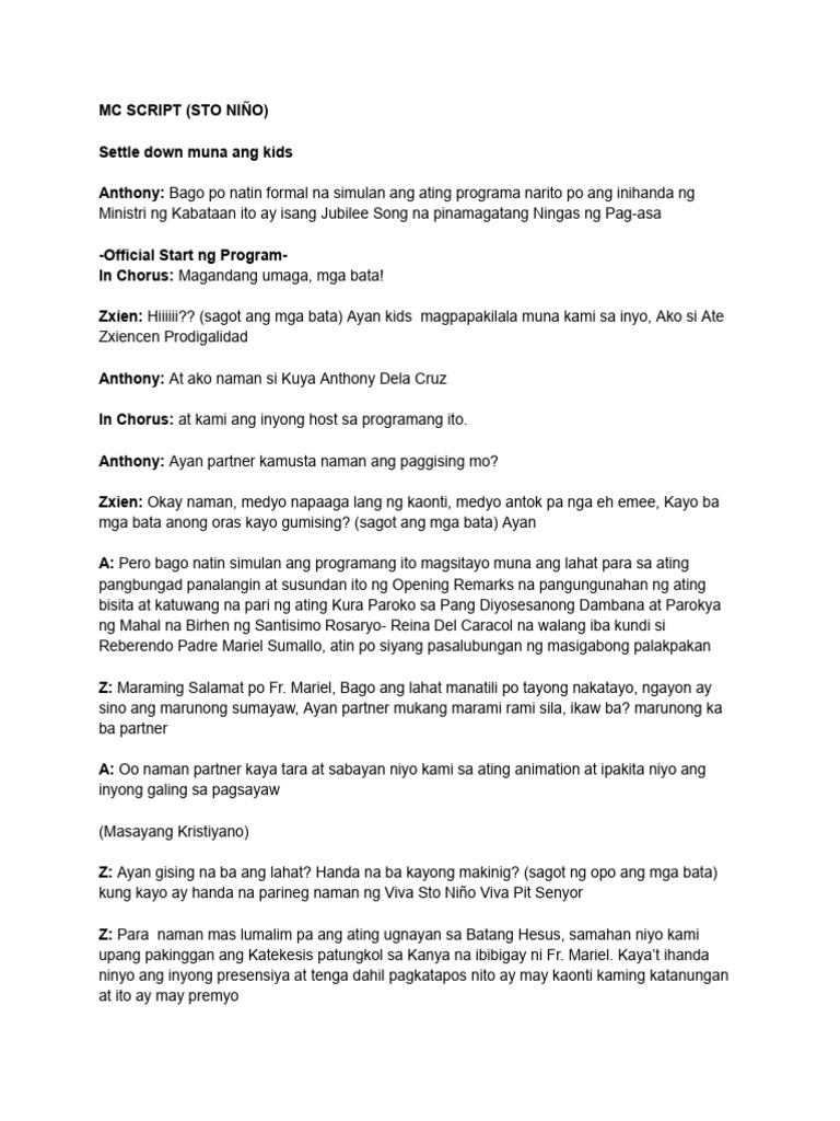 Script 2025 | PDF