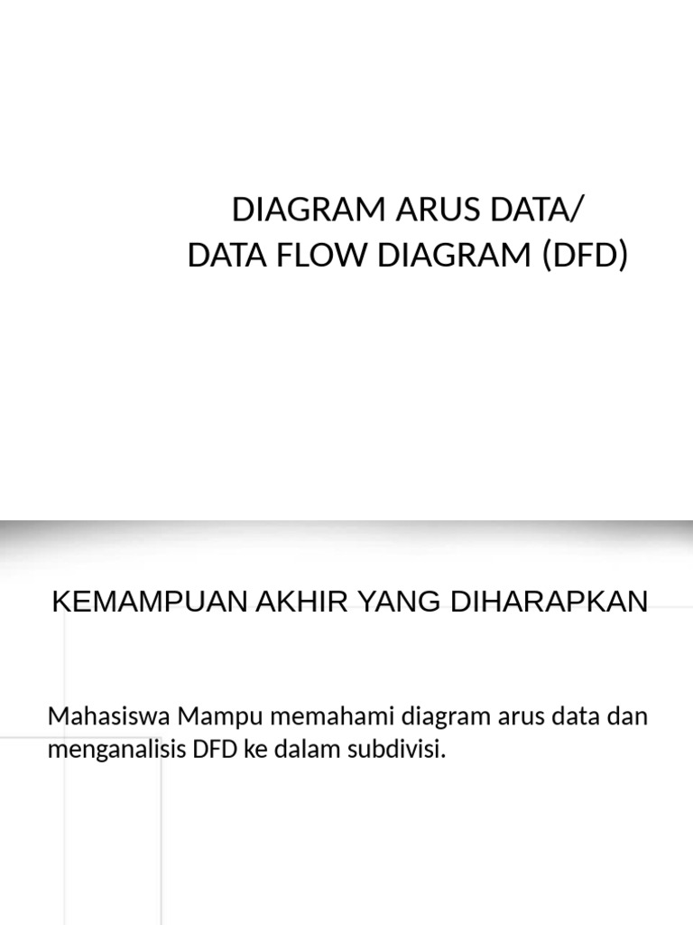 Diagram Arus Data | PDF