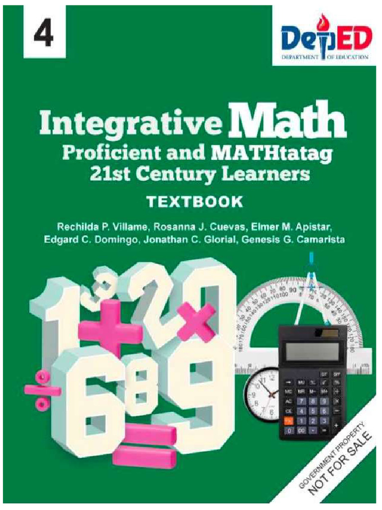 Mathematics Etextbook Matatag Third Quarter | PDF