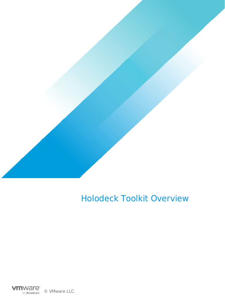 Holodeck Toolkit Overview | PDF | Virtual Machine | Cloud Computing