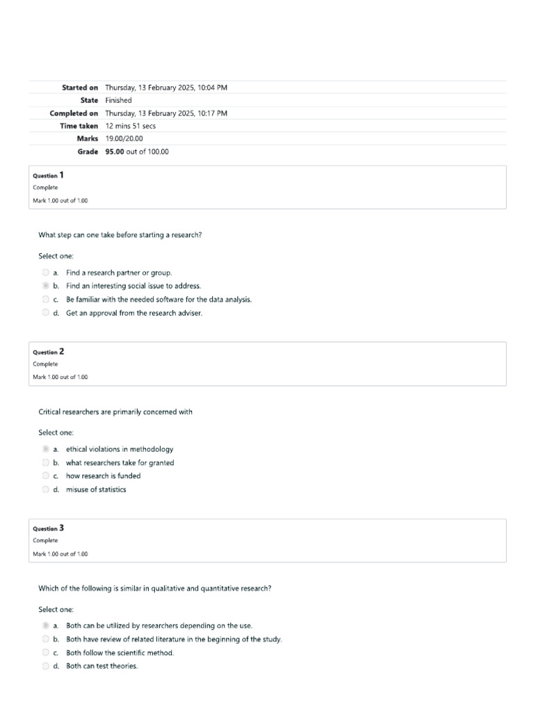 OED pr1 Week 5-6 1st Attempt | PDF