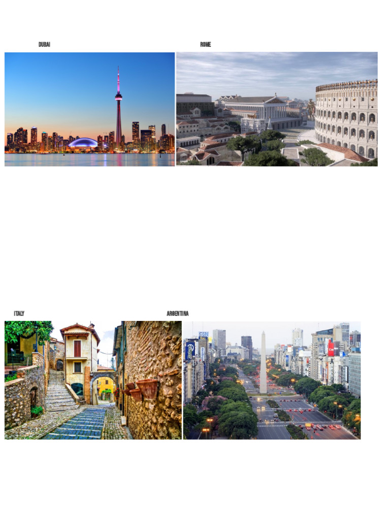 Describe de cities (1) | PDF