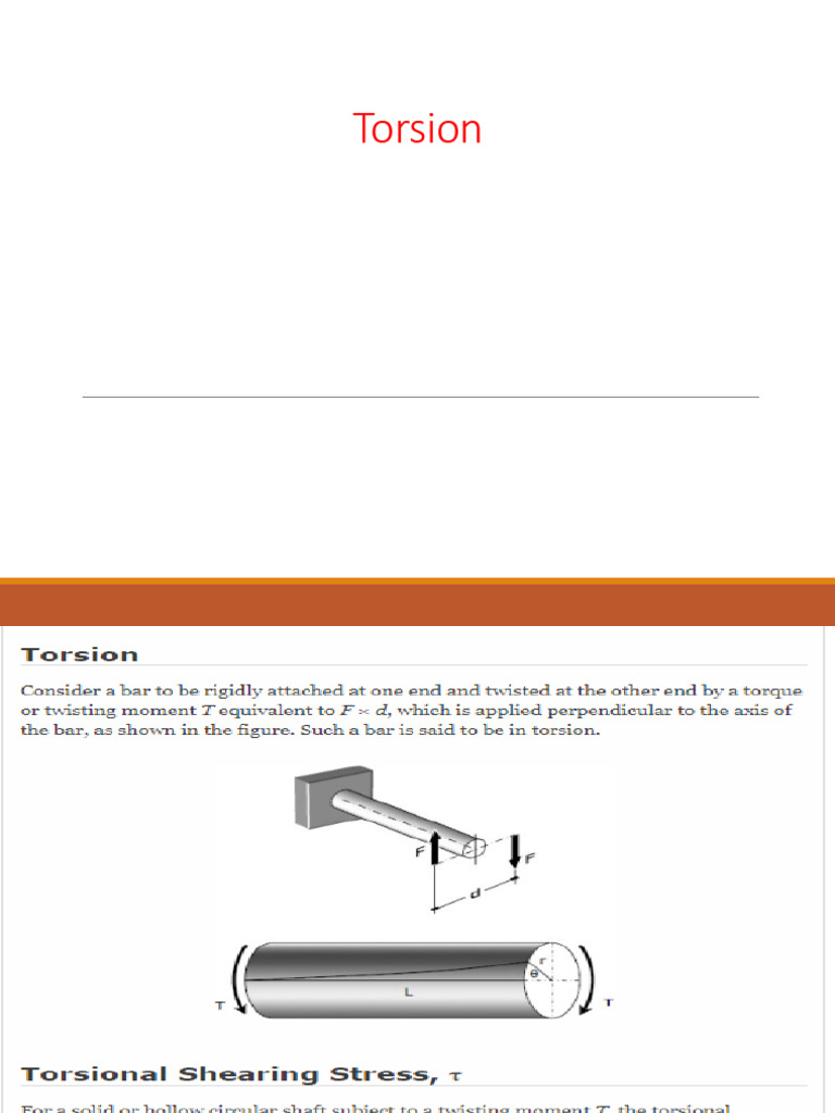 2, Torsion | PDF