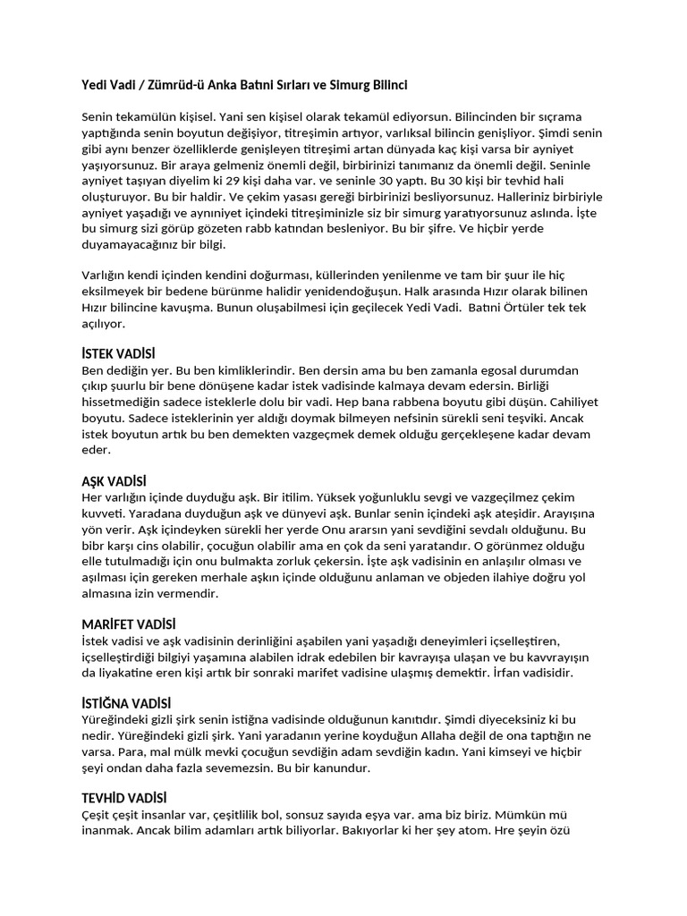 Zümrüdü Anka PDF | PDF